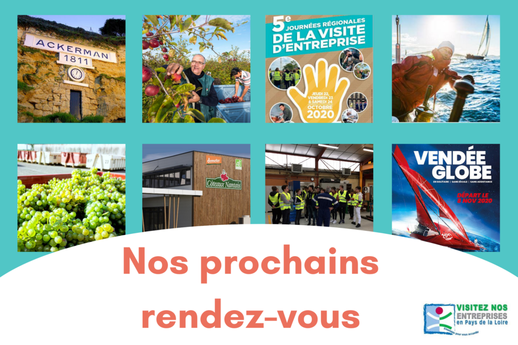 Nos prochains rendez-vous - visitez nos entreprises